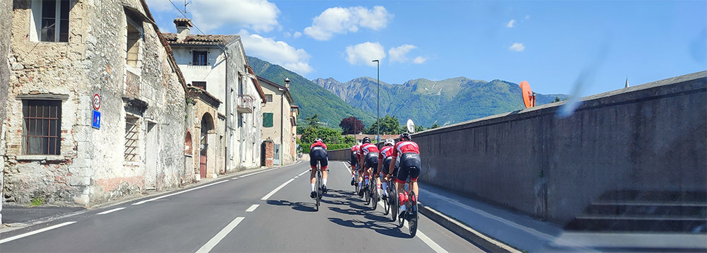 Platz vier für Österreichs Junioren beim Teamzeitfahren im Grappa-Land ...
